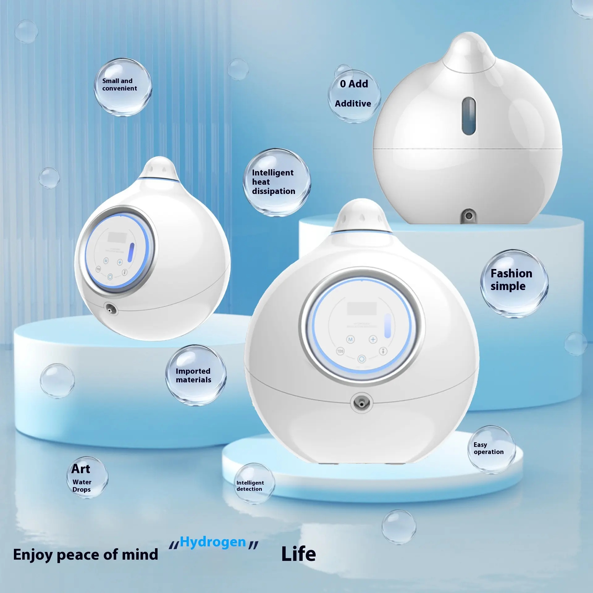 Portable Hydrogen Inhalation Machine with 300ml/min Flow Rate - Ideal ...