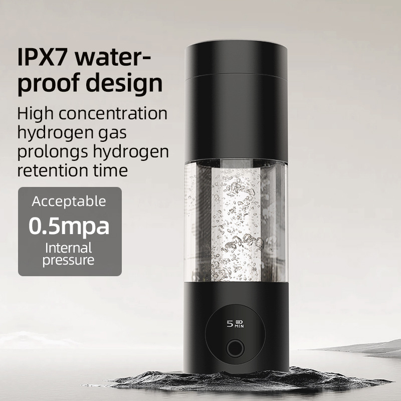 Ultimate Hydrogen Water Bottle: 3-in-1, with Emitter Module & Generator ...